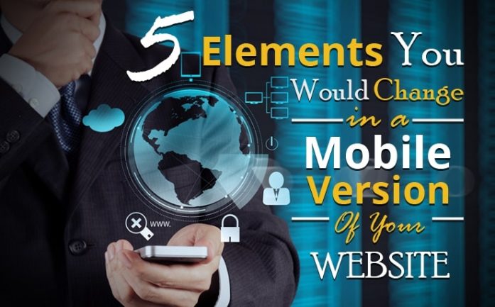 Mobile Website 101 | 5 Elements You Would Change in a Mobile Version of ...