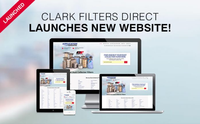 'Clark Filters Direct' Rolls out New Website Design! - SmartSites