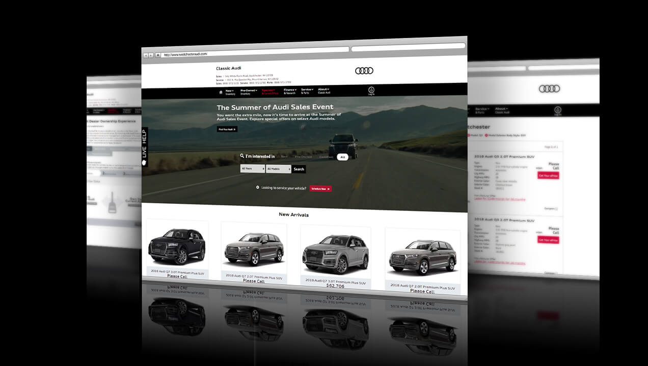 Classic Audi Car Dealership Local Business Marketing | SEO & PPC