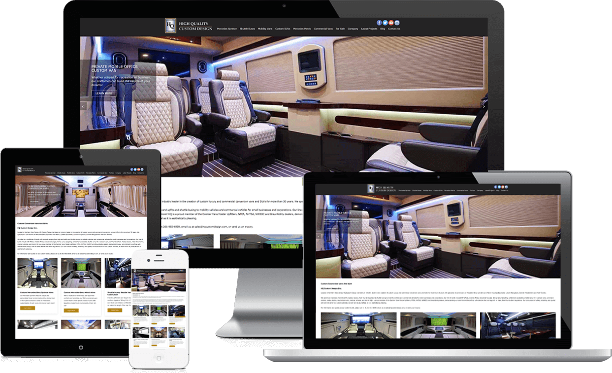 HQ Custom Design | Social Media Marketing by SmartSites