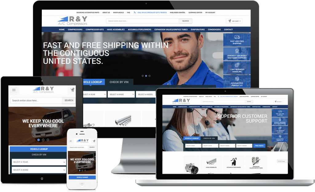 Best 8 Automotive Website Designs | Top Auto Web Designs