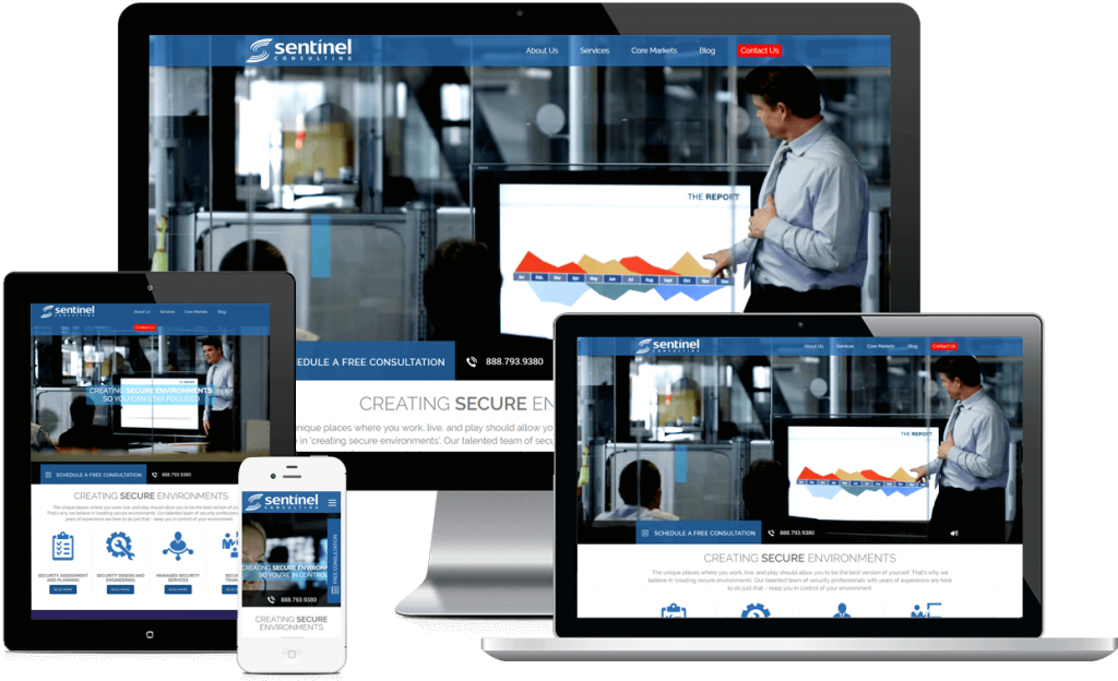 IT Solutions Website Design | Web Design for Data Solutions Center