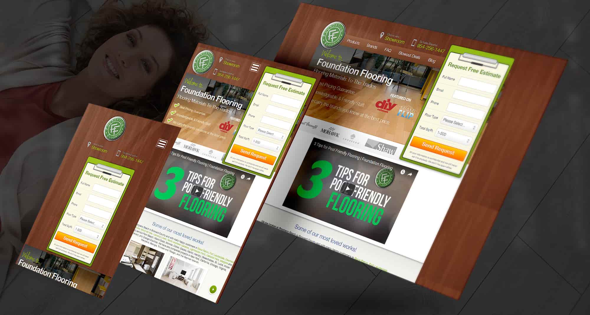 Foundation Floors, Florida Flooring Store Digital Marketing | SEO & PPC