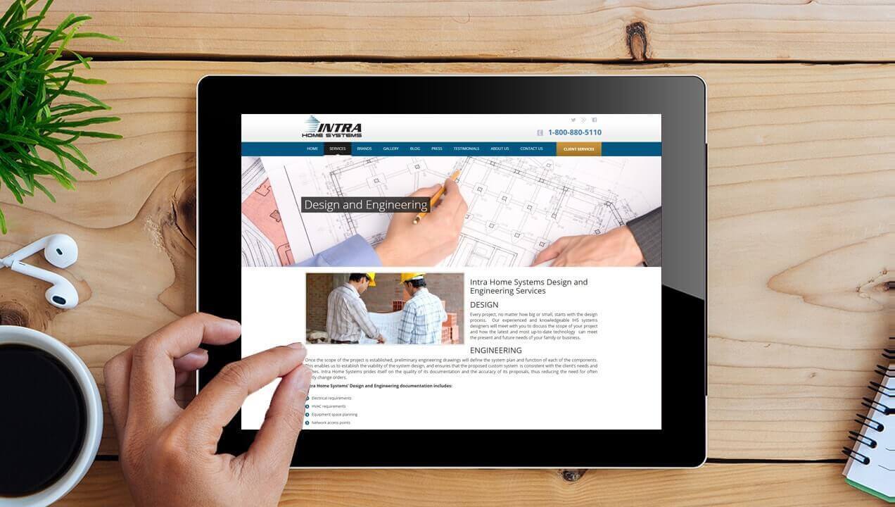 Intra Home Systems, Home Automation Digital Marketing & SEO Services