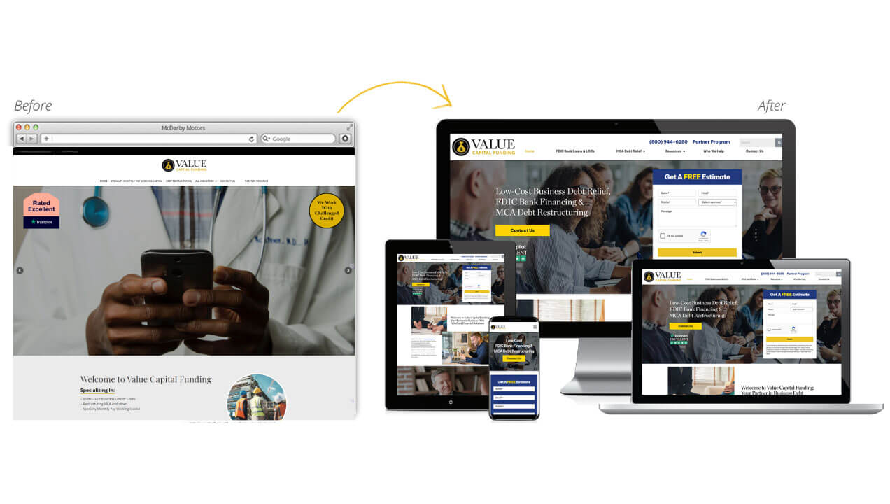 Targeted SEO Boosts Leads for Value Capital Funding