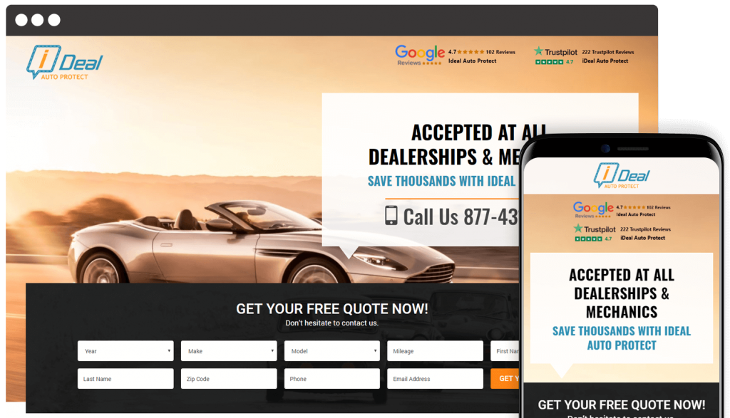 Best 8 Automotive Website Designs | Top Auto Web Designs