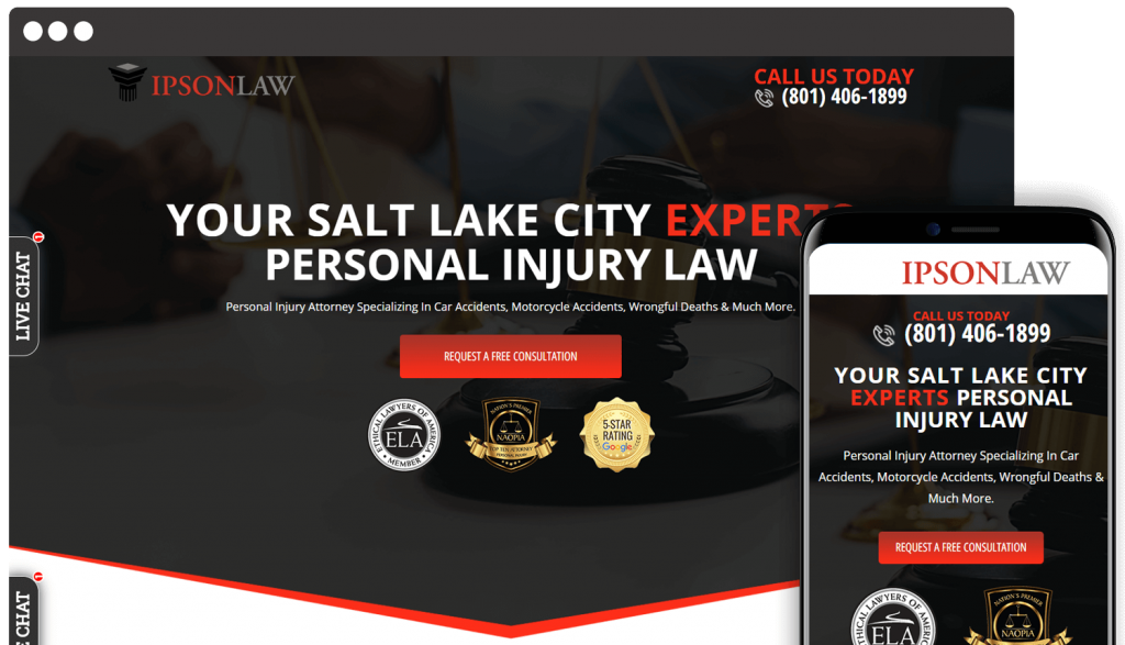 Best 8 Legal Service Website Designs | Top Lawyer Web Designs