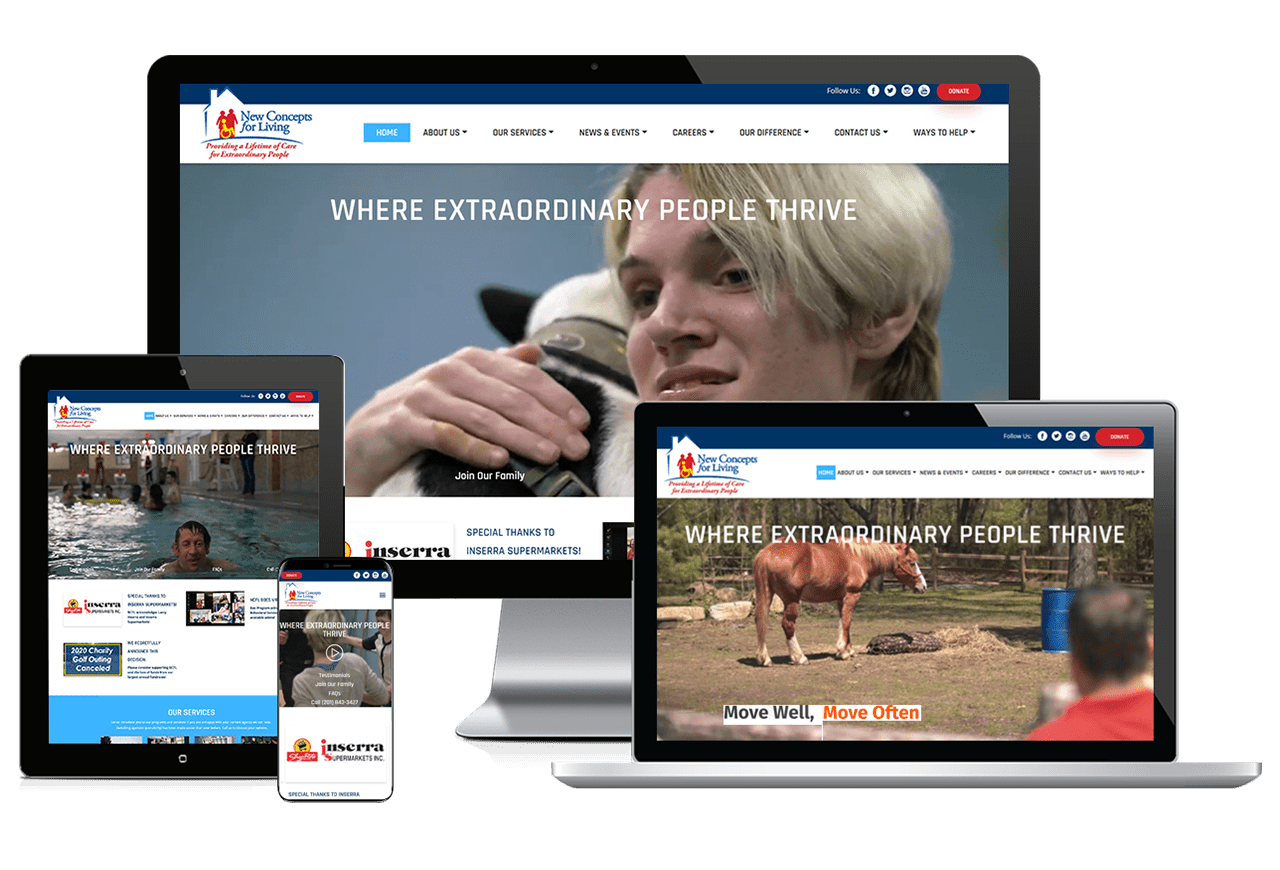 Senior Care Website Design | Best Web Design for Charity Businesses