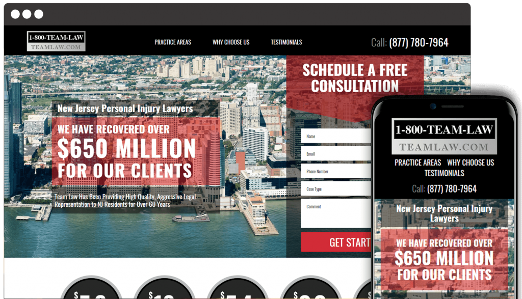 Best 8 Legal Service Website Designs | Top Lawyer Web Designs