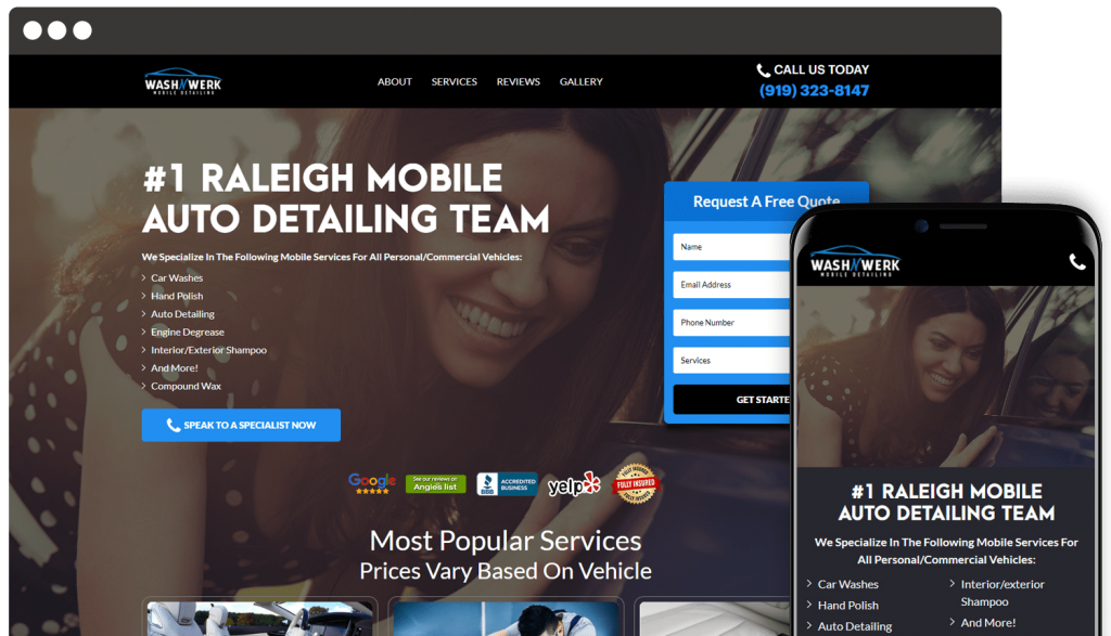 Best 8 Automotive Website Designs | Top Auto Web Designs