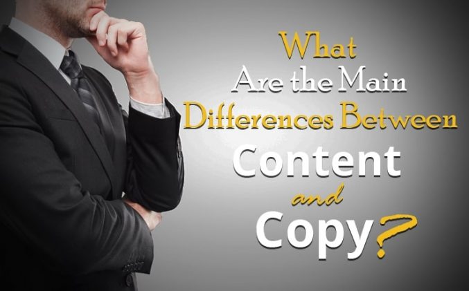What Are the Main Differences Between Content and Copy? | Digital ...